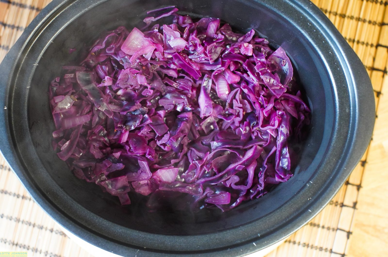 Braised Red Cabbage in Wine - Caboodle Food